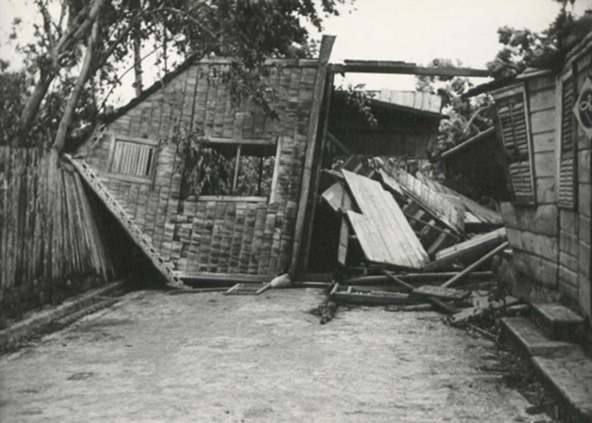 Hurricane Janet hits Barbados on 22nd September 1955 - BajanThings