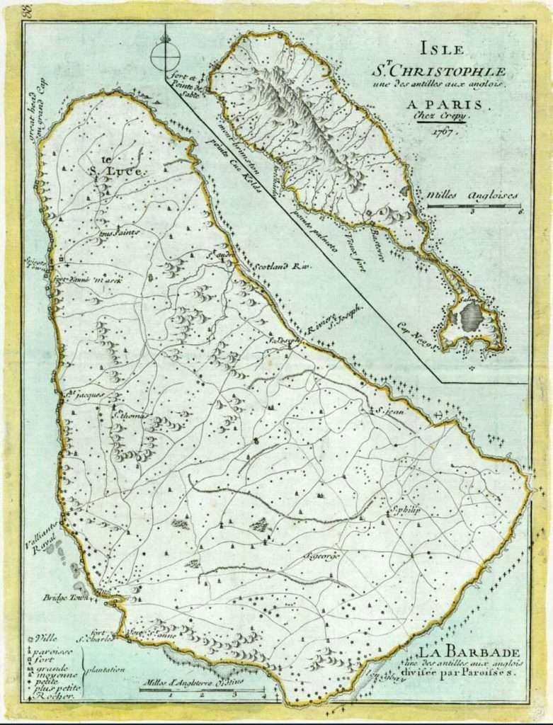 Old Maps of Barbados 1700 to 1800 - BajanThings