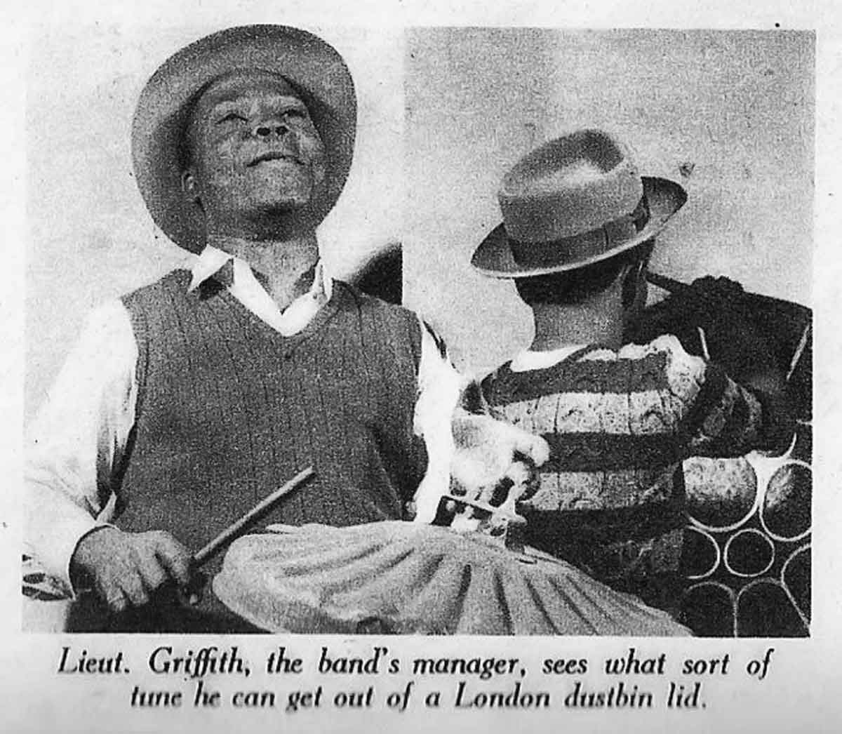 Lt. Joseph Griffith - the Bajan who taught TASPO to play - BajanThings