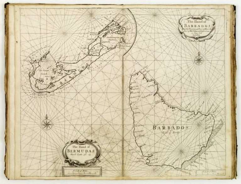 Old Maps of Barbados 1500s to 1700 - BajanThings