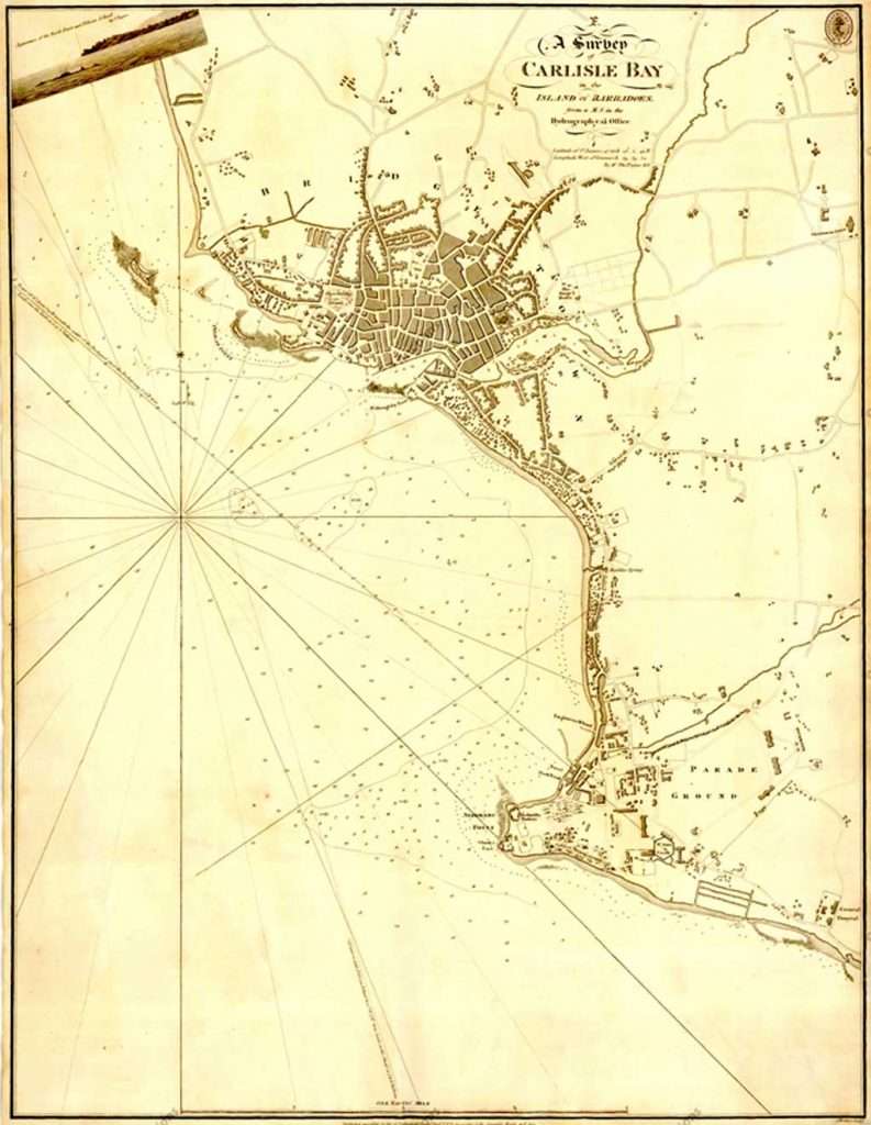 Old Maps of Barbados 1800 to 1900 - BajanThings