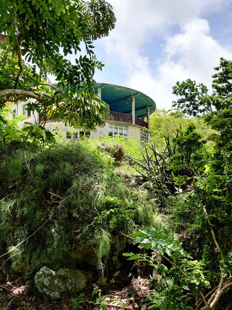 Andromeda Gardens Barbados a submarine tracking facility - BajanThings
