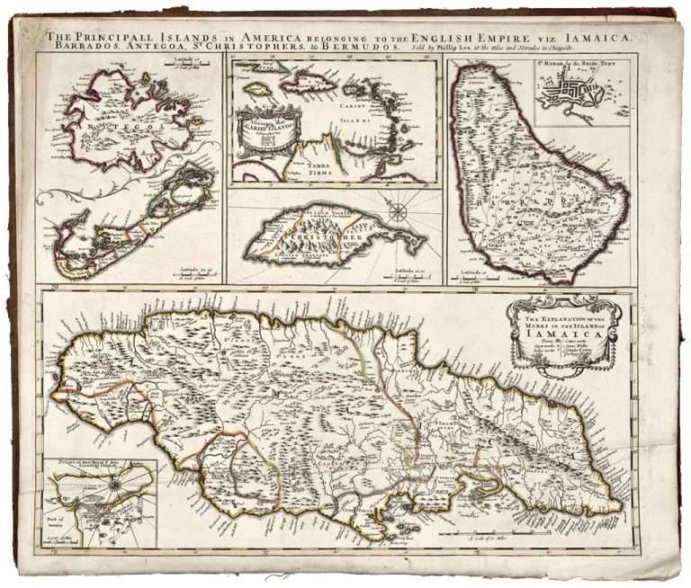 Old Maps of Barbados 1500s to 1700 - BajanThings