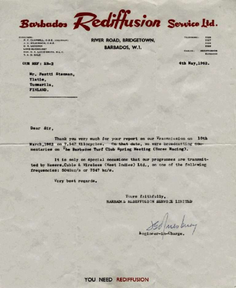 The story of Rediffusion Radio in Barbados - BajanThings