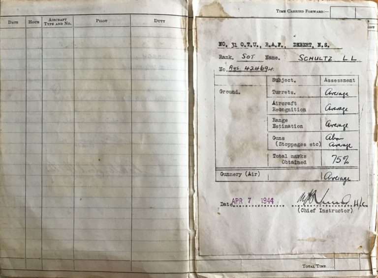 Leo Leslie Schultz RAAF - Errol Barrow's Wireless Air Gunner - BajanThings
