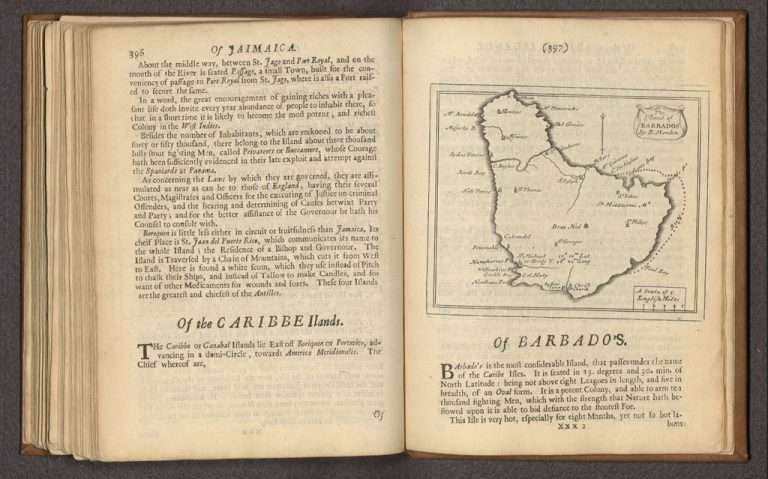 Old Maps of Barbados 1500s to 1700 - BajanThings